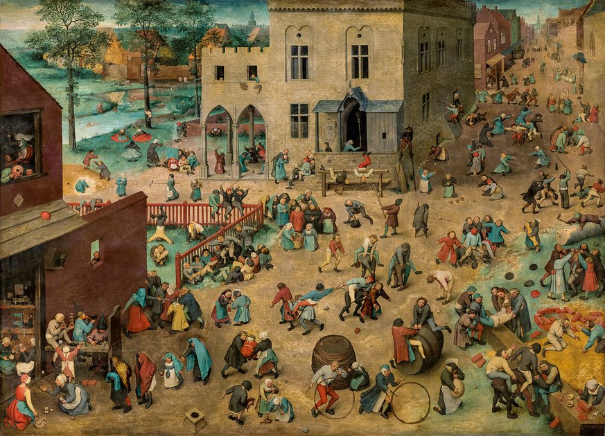 Poster Bruegel - Children's Games : KHM Shop